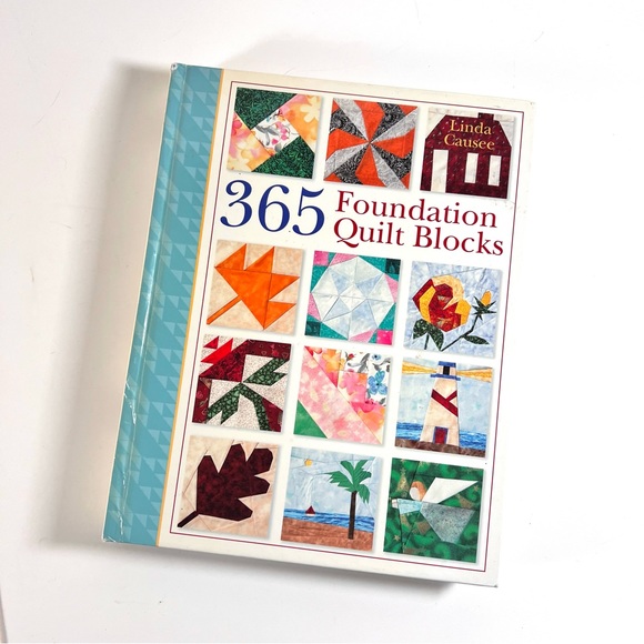 Other | 365 Foundation Quilt Blocks Hardcover Isbn 14273588x Sterling ...